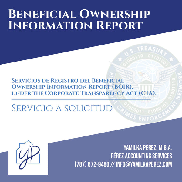 Reporte del Beneficial Ownership Information Report (BOIR) – Pérez ...